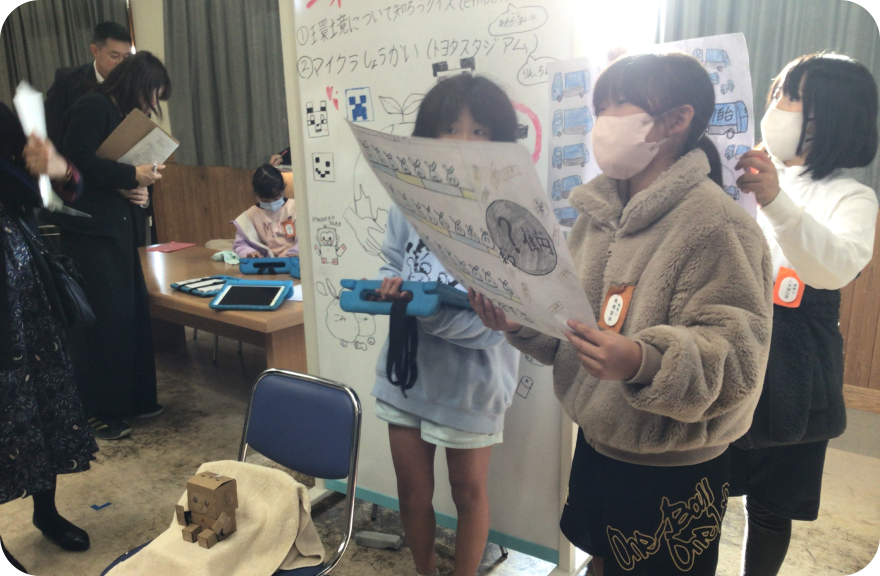 実践事例/指導案 4年生 総合 A分類「エコプログラミング展覧会を開こう」 | embot公式ホームページ